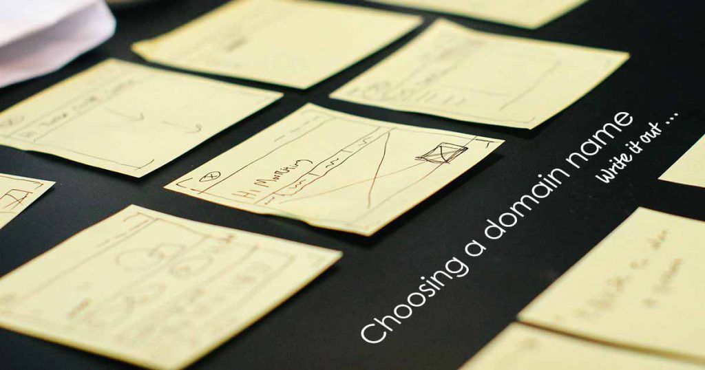 Choosing a domain name for a business Choosing a domain name for a business