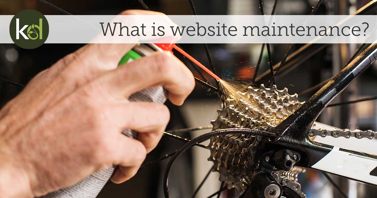 Website maintenance - why is it so important? Kaydee Web