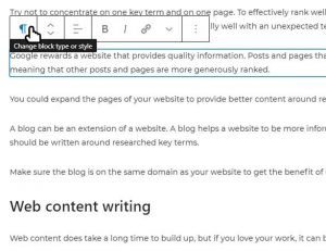 How to use WordPress block editor by Kaydee Web