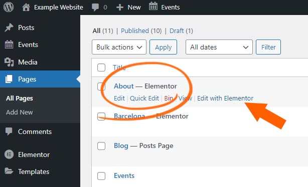 Elementor Text Editor Editing Text Font Size And Line Spacing